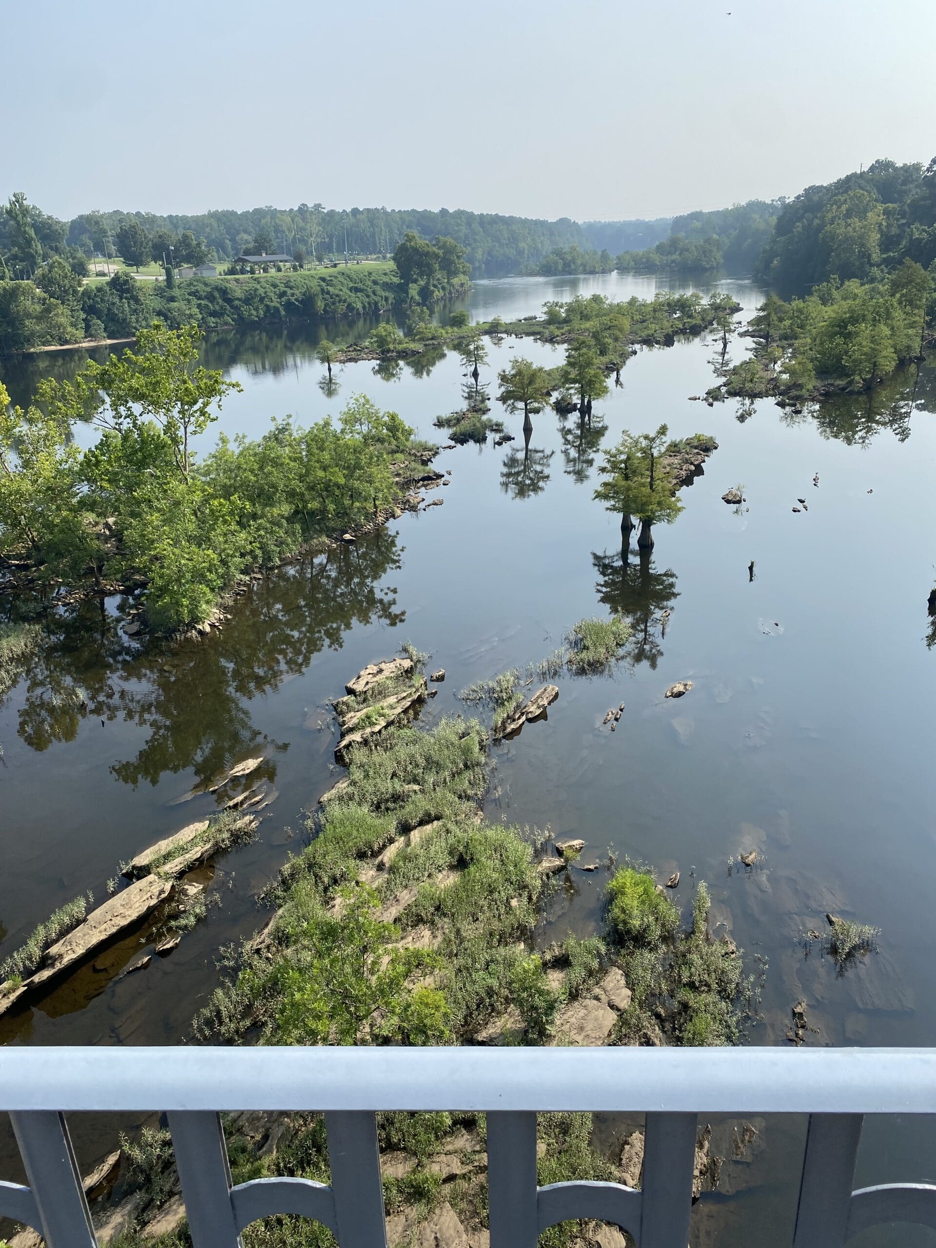 River Rocks, Angled by Massive Meteor Strike | The Alabama Ramble