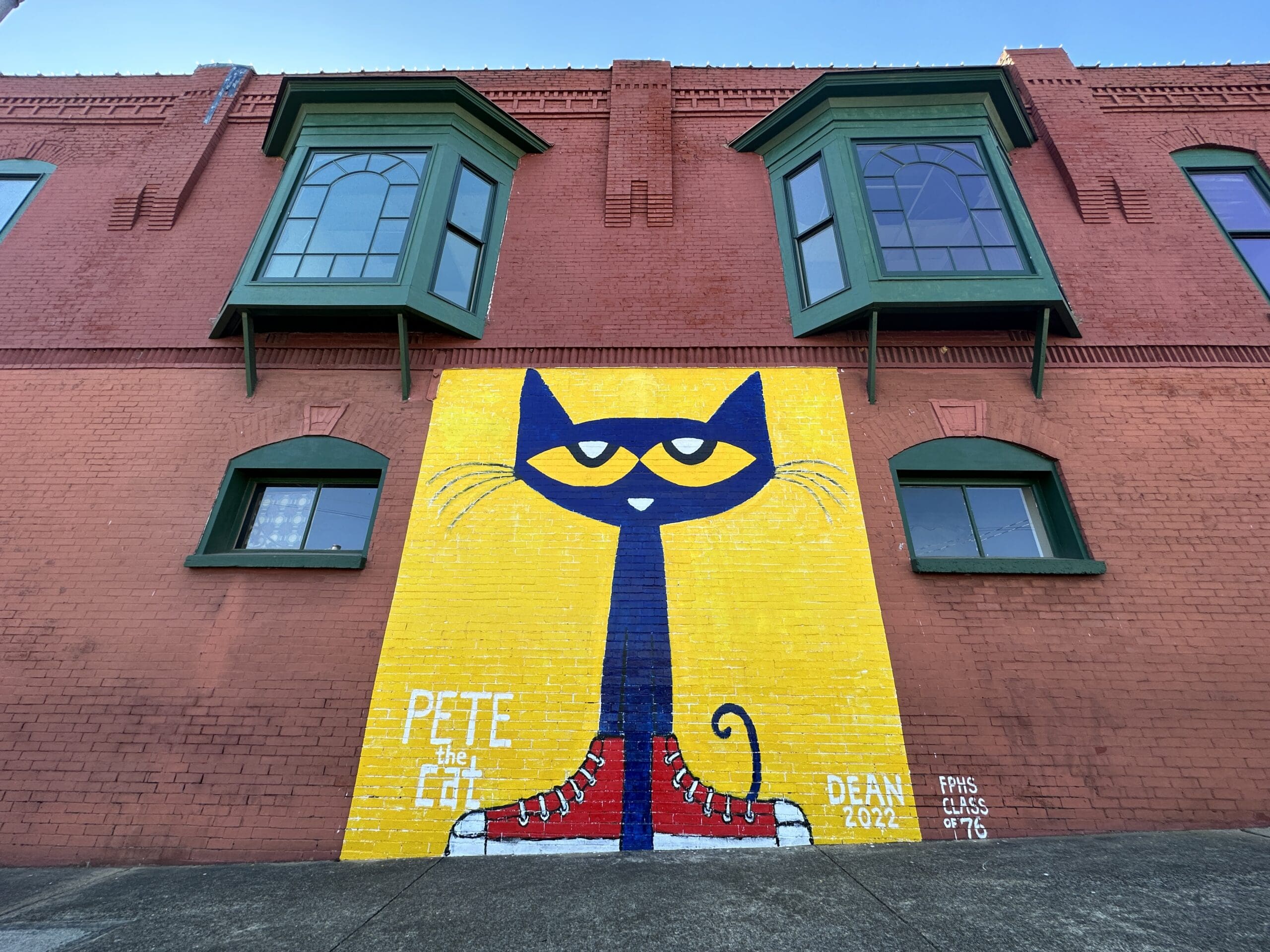 Original "Pete the Cat" Mural | The Alabama Ramble