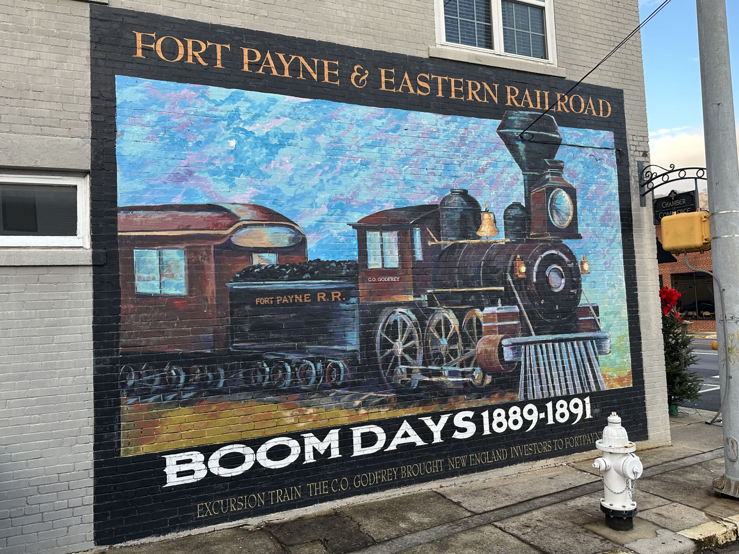 "Boom Days" Mural in Fort Payne | The Alabama Ramble