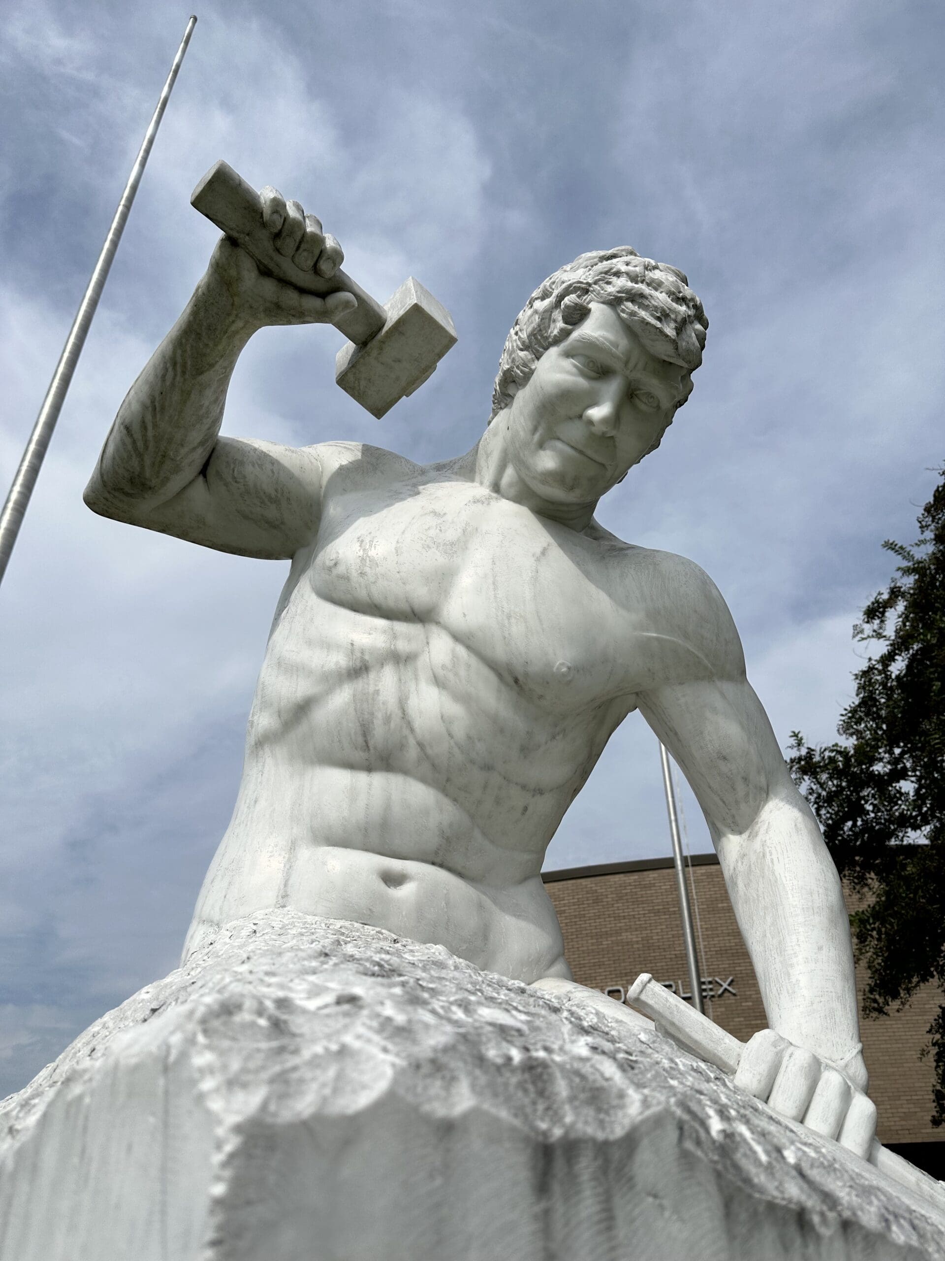 "Sylacauga Emerging" Marble Sculpture | The Alabama Ramble